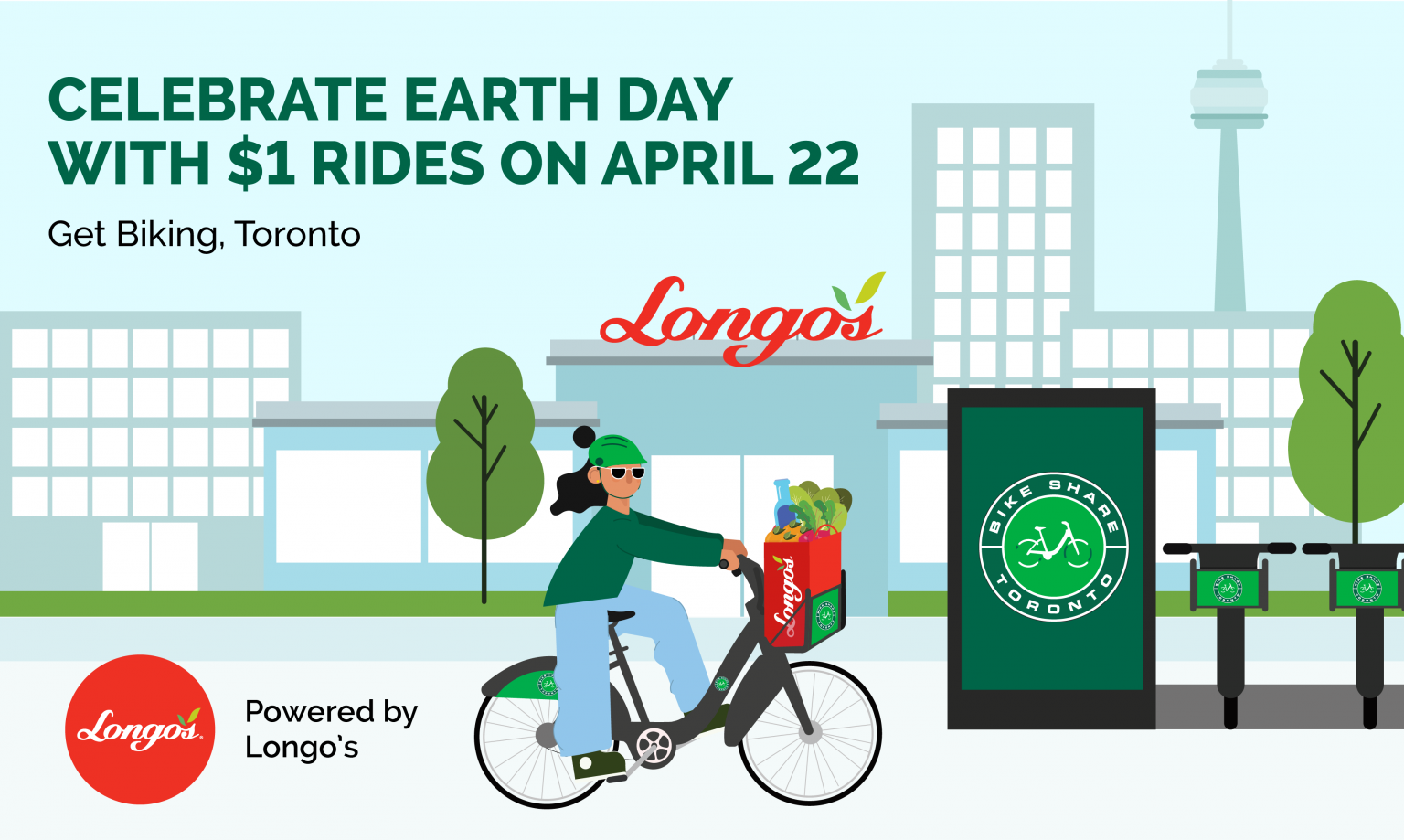 $1 Trips to Celebrate Earth Day - Bike Share Toronto | Bike Share Toronto